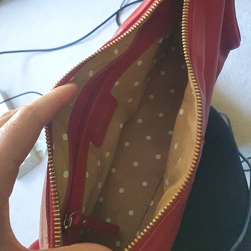 Small Red Kate Spade Handbag - Gem